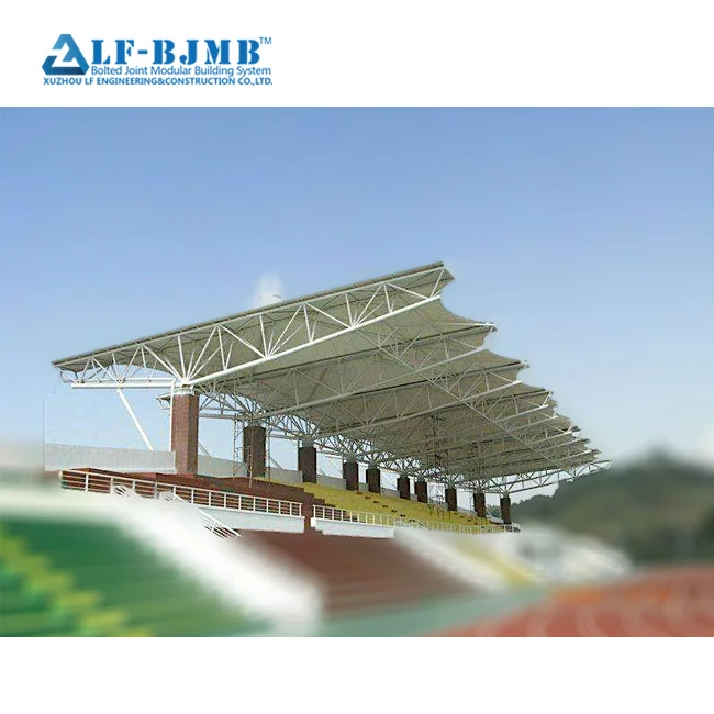 Lf Outdoor Steel Structure Building Tensile Fabric Structure Grandstand ...