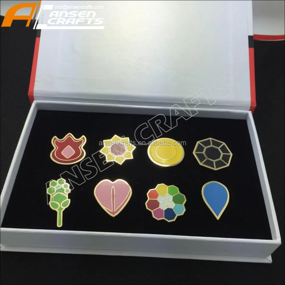 Gen 1 Pokemon Badge Pin| Alibaba.com