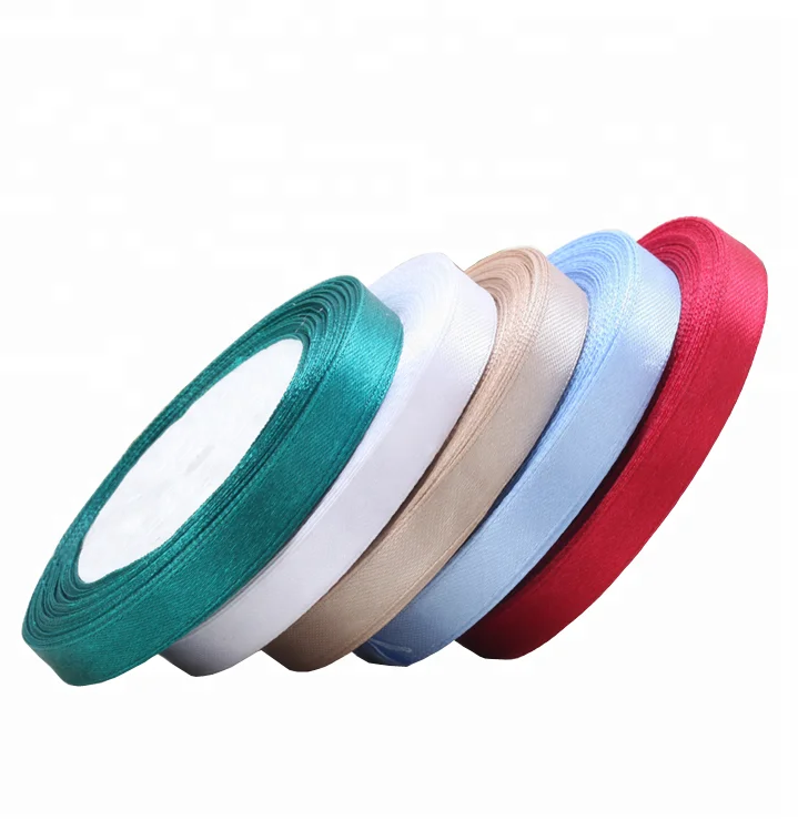 Custom Colors Nylon Polyester Sheer Satin Ribbon - Buy Double Faces ...