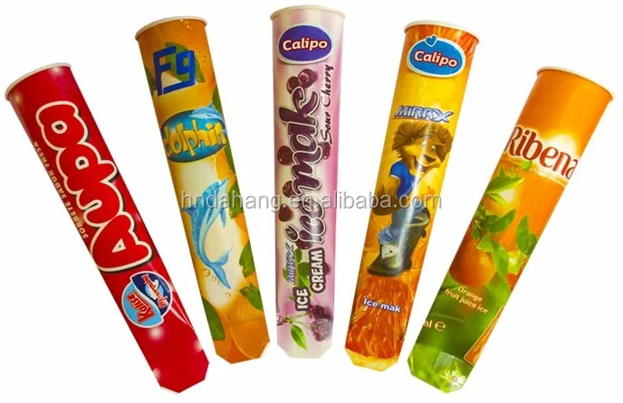 Ice Cream Push Up Tubes Single Wall Calippo Tube Customized Design ...