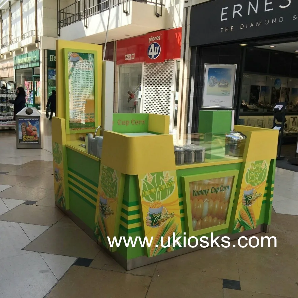 White and Black Design Nuts Kiosk Decoration Modern Glass showcase ...