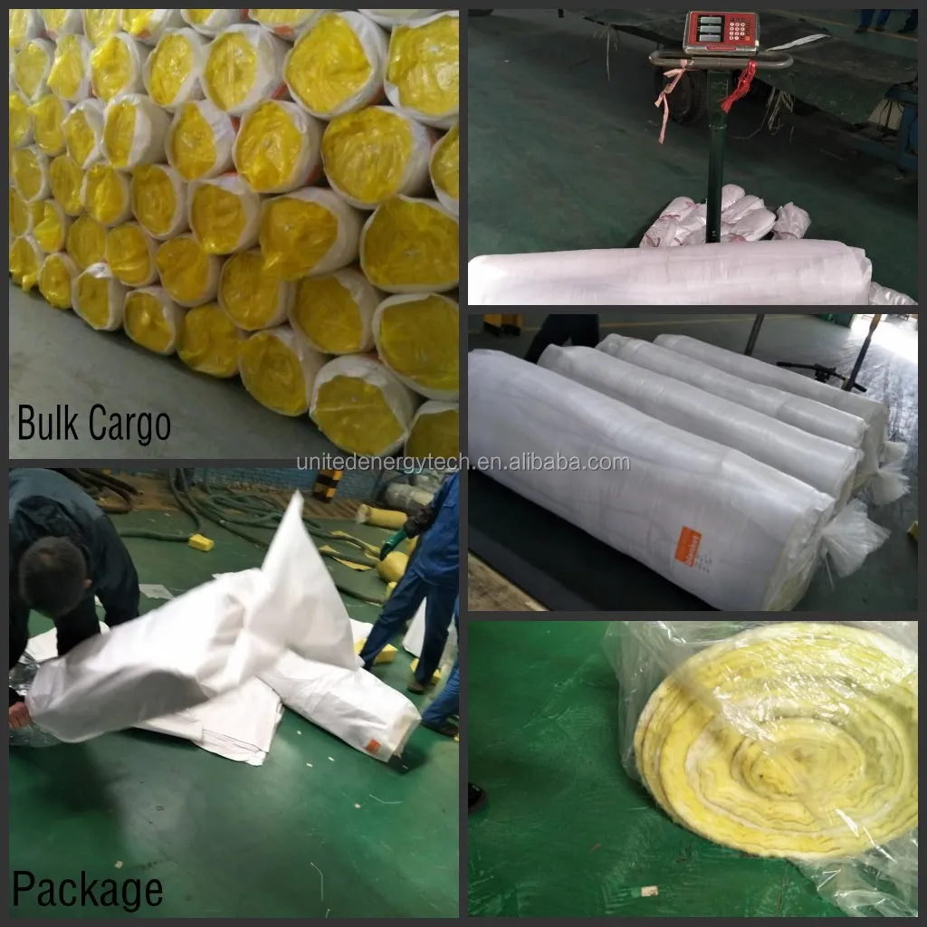 Fiberglass Roof Insulation Roll with Aluminum Foil for Effective ...