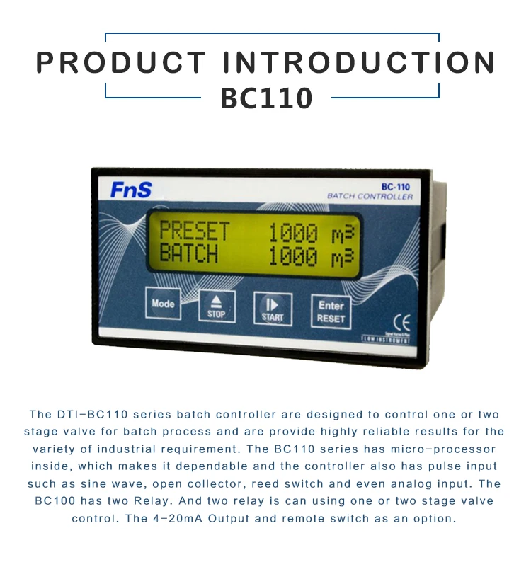 배치 컨트롤러 BC-110C 시리즈 유량계 totalizer| Alibaba.com