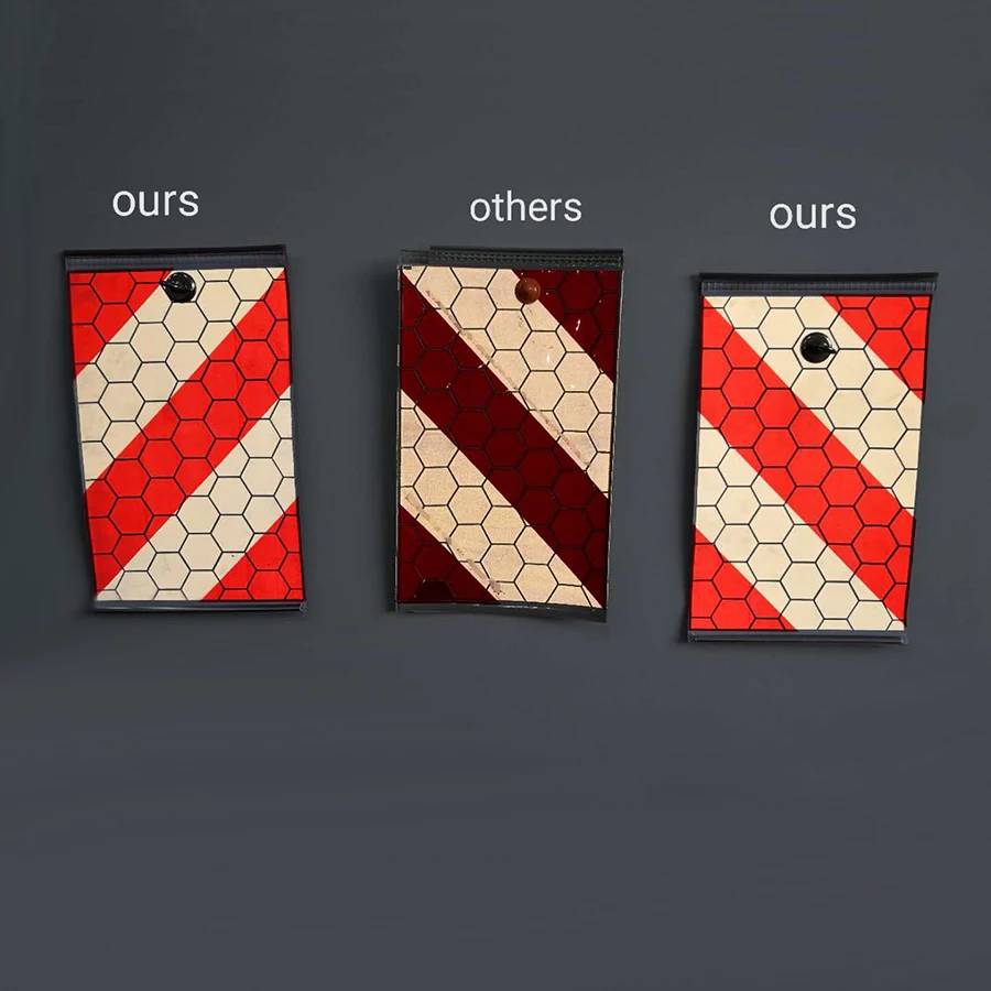 New Design Tail Lift Flag Reflective Vehicle Platform Flags Warning ...