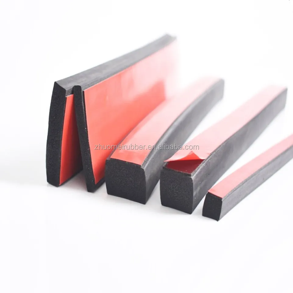 Zhuomei EPDM Sponge Rubber Seal Strips - Durable & Versatile