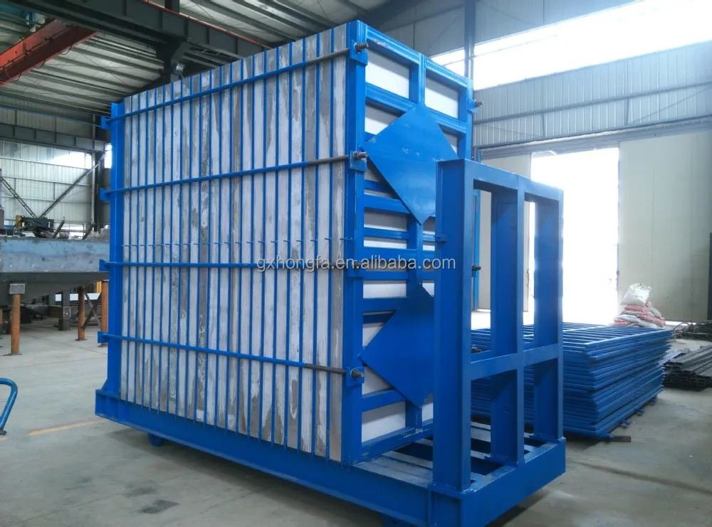 Automatic Precast Concrete Wall Panel Machine Shelf Lock Wall Panel ...