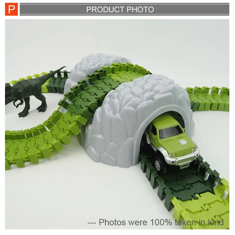 EPT Puzzle Train Track Toy - Build Your Dinosaur World