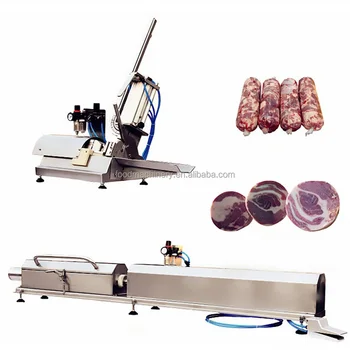 Pneumatic Automatic Sausage Clipper Machine For Large Pork Lamb Beef ...