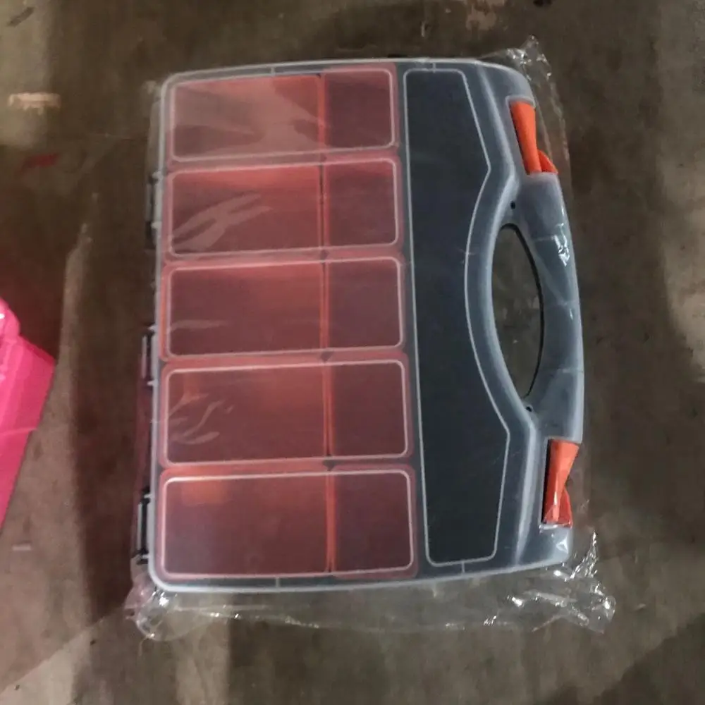 Plastic Tool Storage Transparent Packaging Box With Removable ...