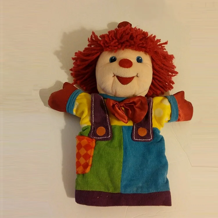 Stuffed Plush Toy Clown - Perfect for Kids' Storytelling