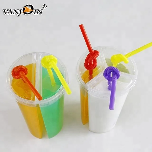 Split Cup Bubble Tea - Perfect for Sharing & Customization