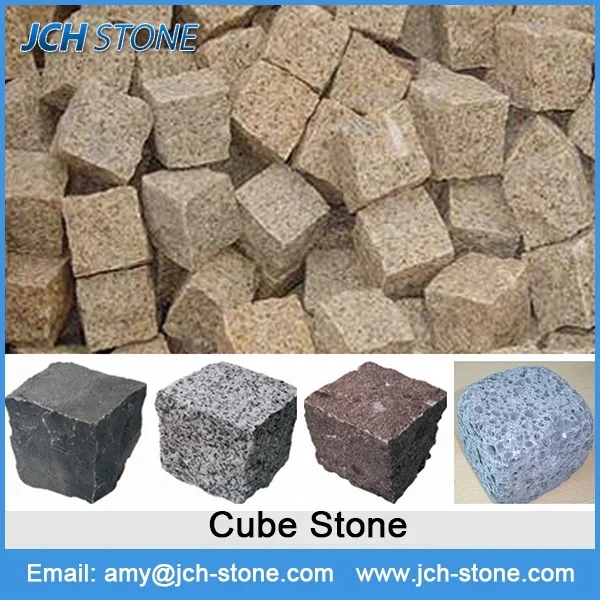 Outdoor G603 G654 G682 Granite Paving Stone Cubes Pattern on Net Mosaic ...