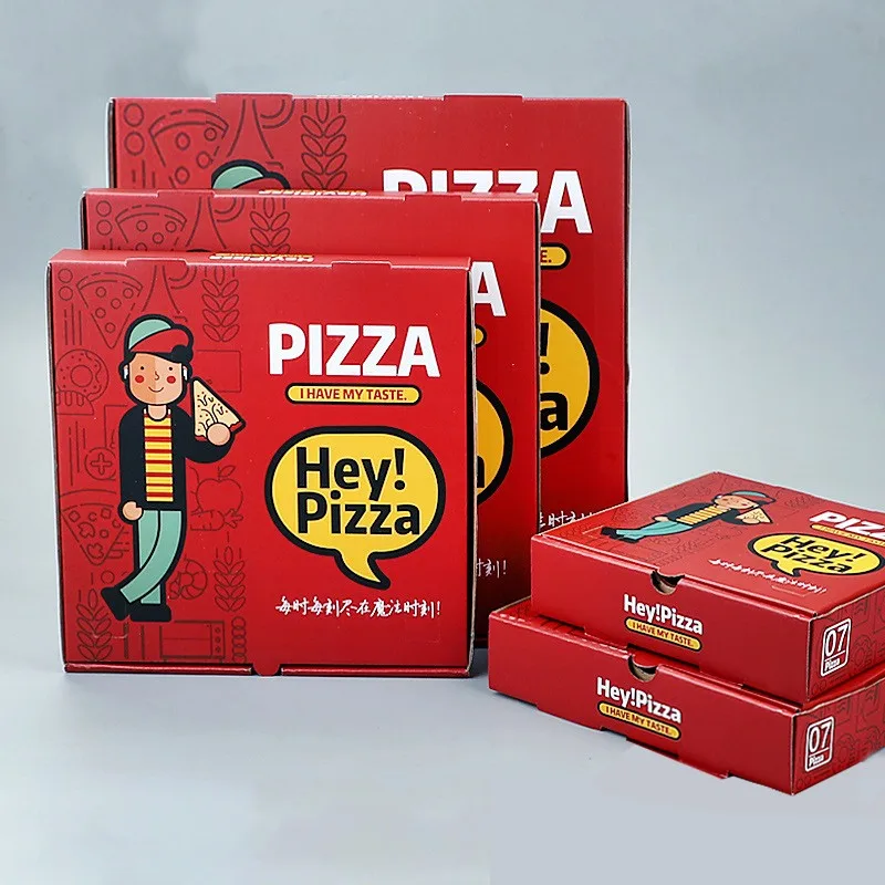 12 16 18 Inch Pizza Boxes Wholesale Custom Corrugated Carton Packing ...