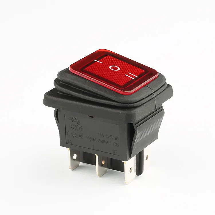 16a 250v On Off On 3 Position Rocker Switch - Buy On Off On Rocker ...