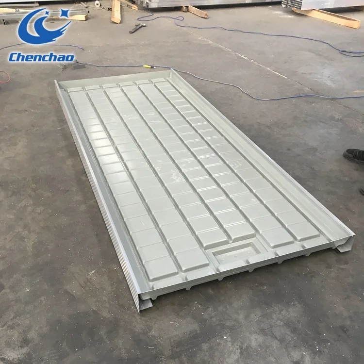 Deep Water Culture Hydroponics System Rolling Bench Hot 4x8 Ebb And ...