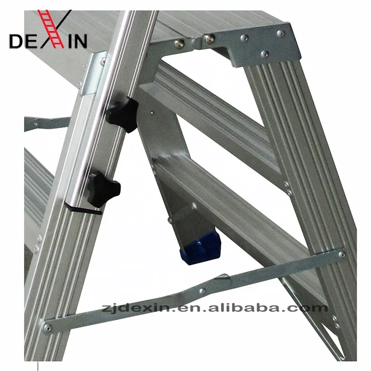 Universal Ladder Rail A-Frame Step Ladder Safety Handrail Attachment ...