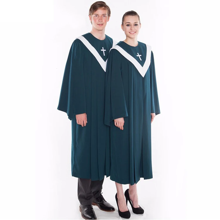 Alibaba.com: 4 Season Unisex Choir Robe Gown, Church Singing Green ...