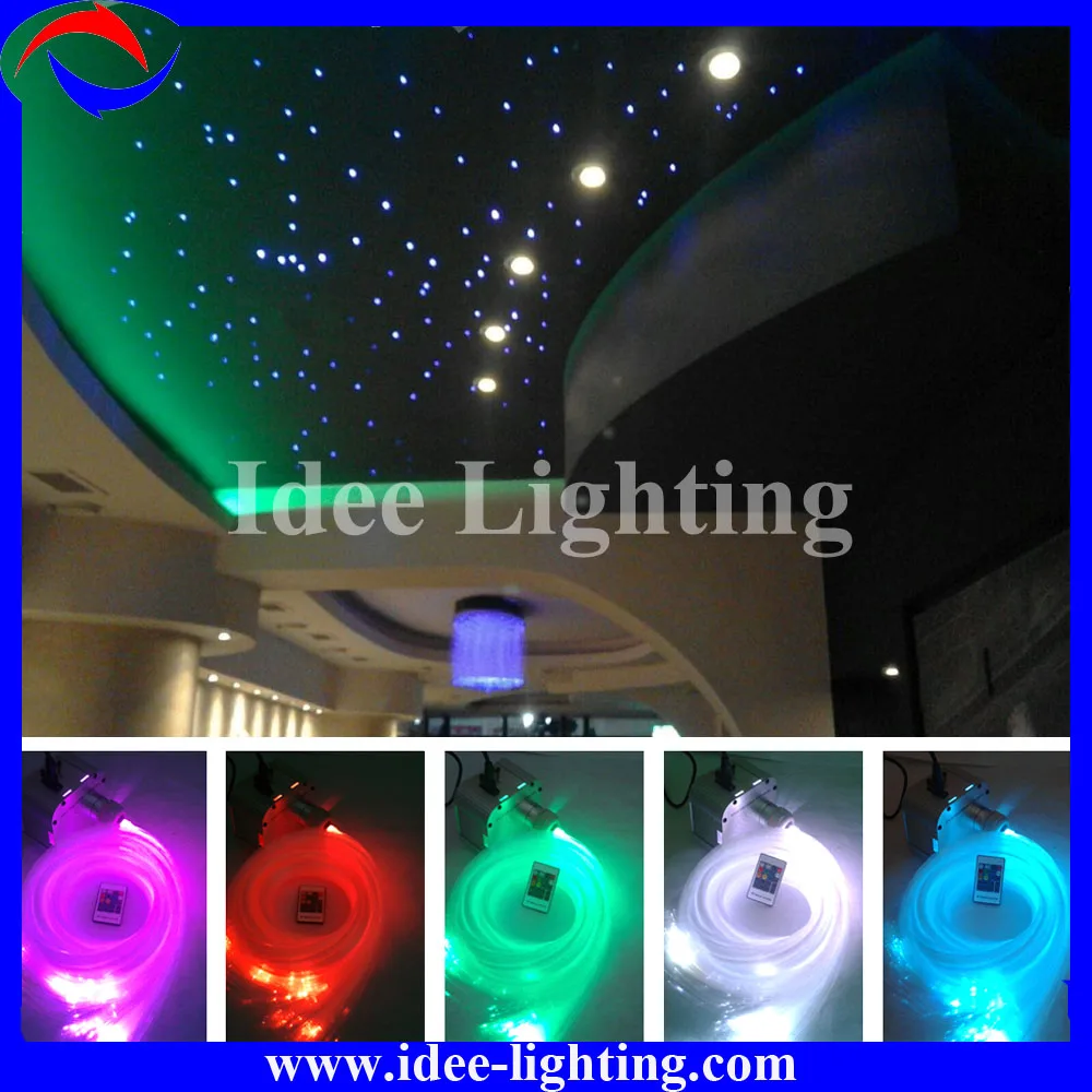 LED Fiber Optic Twinkle Star Pop Ceiling Designs for Lobby