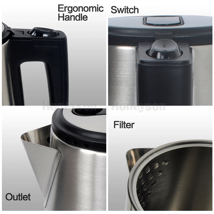 Hot Sale 5-Star Hotel Design Electric Kettles for Guest Rooms Low ...
