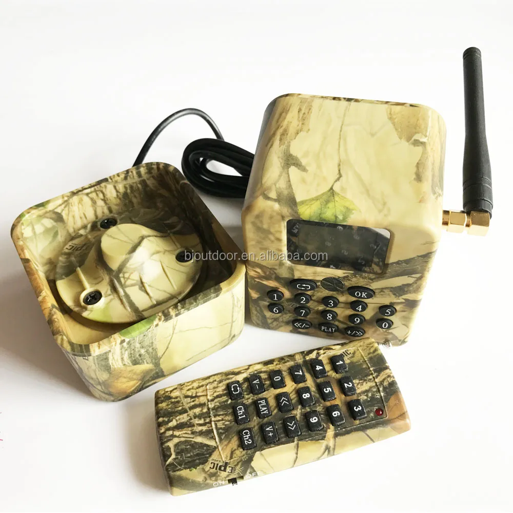 Mp3 hunting bird caller with timer and remote duck hunting caller ...