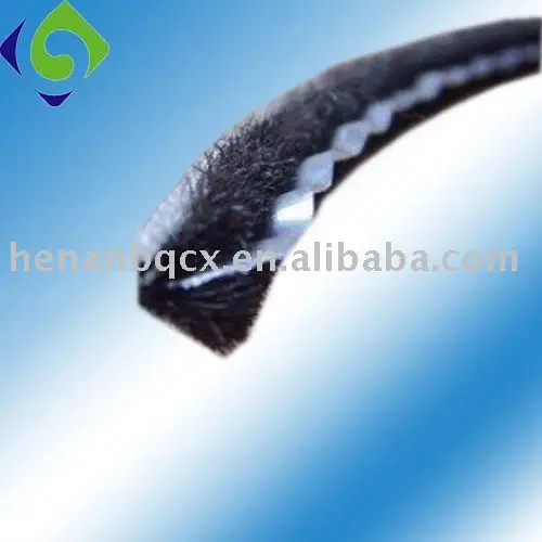 Siliconised Polypropylene Barrier Fin Pile Weatherstrip - Buy ...