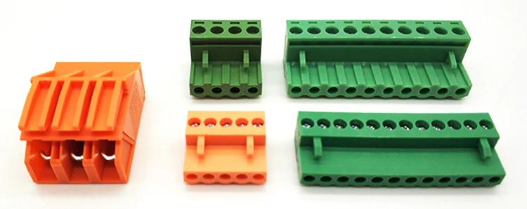 5.08mm 7.62mm Male and Female Low Voltage Pluggable Terminal Block