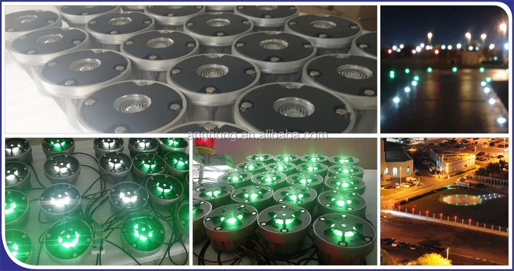 Aircraft Light,Led Heliport Inset Bidirectional Light Helipad Center ...
