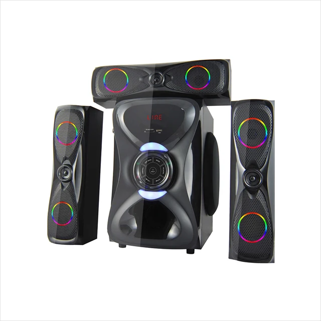 3.1 Subwoofer Home Theatre System Speaker With Bluetooth,Usb,Sd,Remote ...