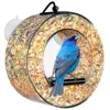 Custom Round Acrylic Circular Design Window Hanging Bird Feeder ...