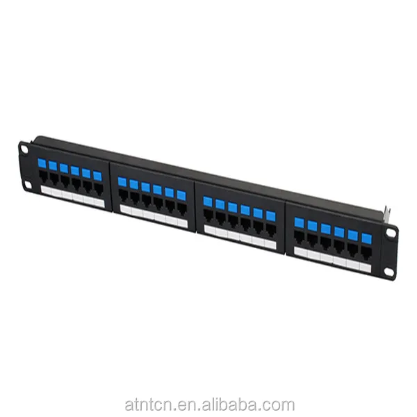 24-port Keystone Jack 110 And Lsa+ Idc 8-in-1 Modular Patch Panels ...
