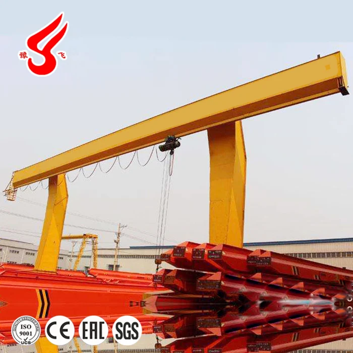 Hoist Lifting Equipment Gantry Crane 10 Ton 8 Ton 5 Ton Single Girder ...