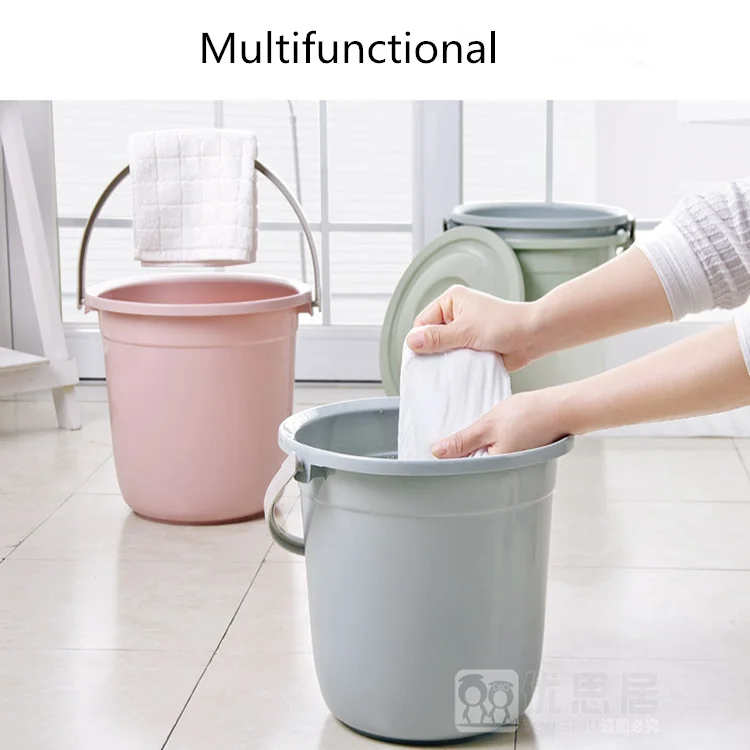 High Quality Plastic Bath Buckets With Handle And Lid For Adults - Buy ...