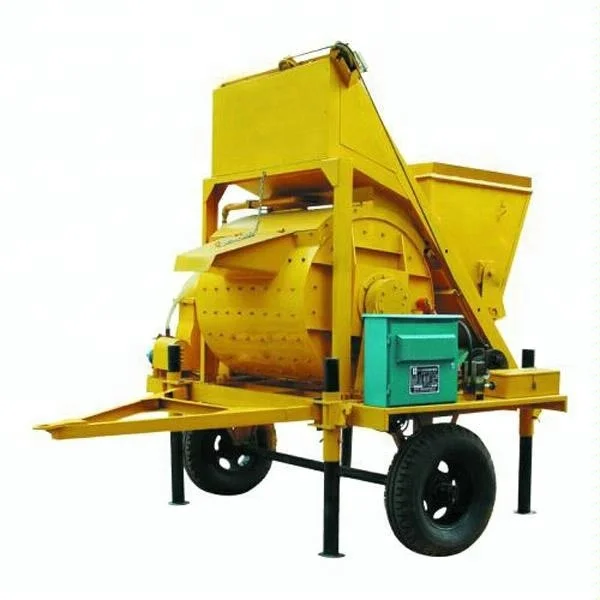 Mobile Cement Mixer,Mechanic Concrete Mixer,Single Shaft Cement Mixing ...