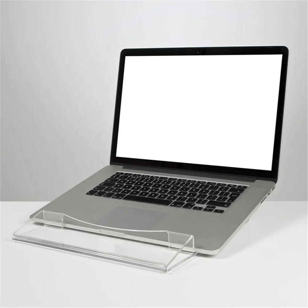 Cheap Acrylic Desktop Ergonomic Laptop Slope Stand With Wrist Rest ...