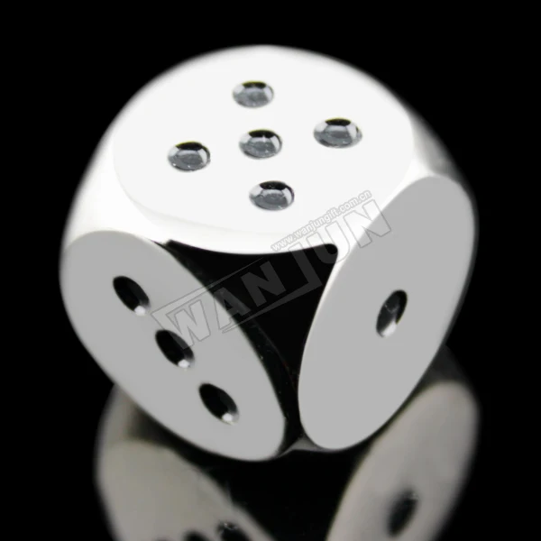 Custom Made Laser Engraved Dice - Eco-Friendly & Durable