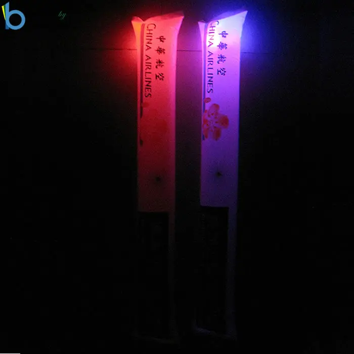 Cheap Led Inflatable Glow Cheering Ballon Sticks| Alibaba.com