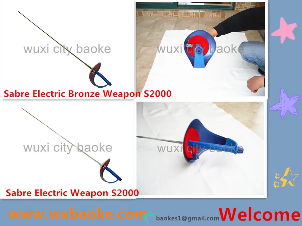 Sabre Electric Sword S2000 - Fencing Sports Equipment