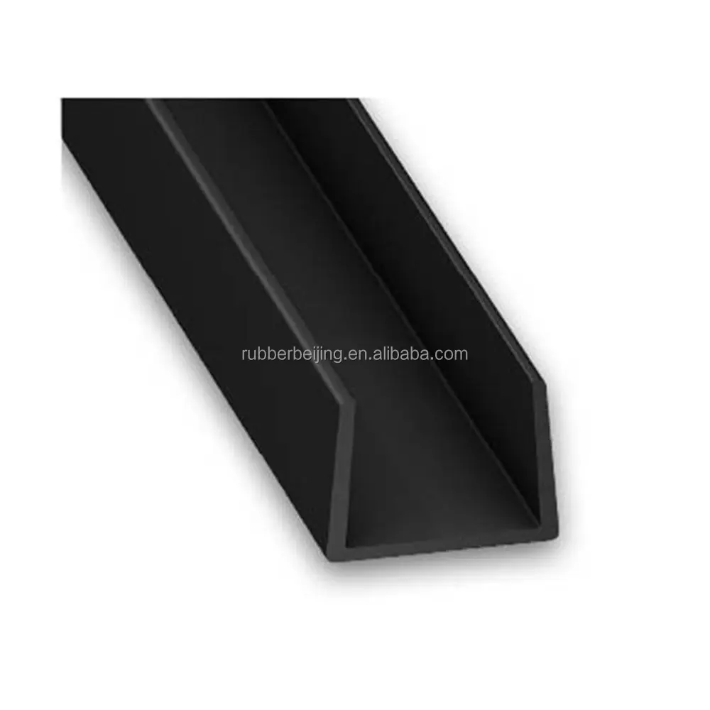 Factory price C shape rubber profiles U type EPDM rubber extrusion ...