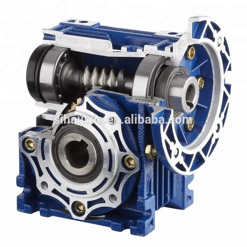 Aluminum Worm Gears Speed Reducer Rv025 Rv030 Rv050 High Quality Gear Reducer Advanced Worm ...