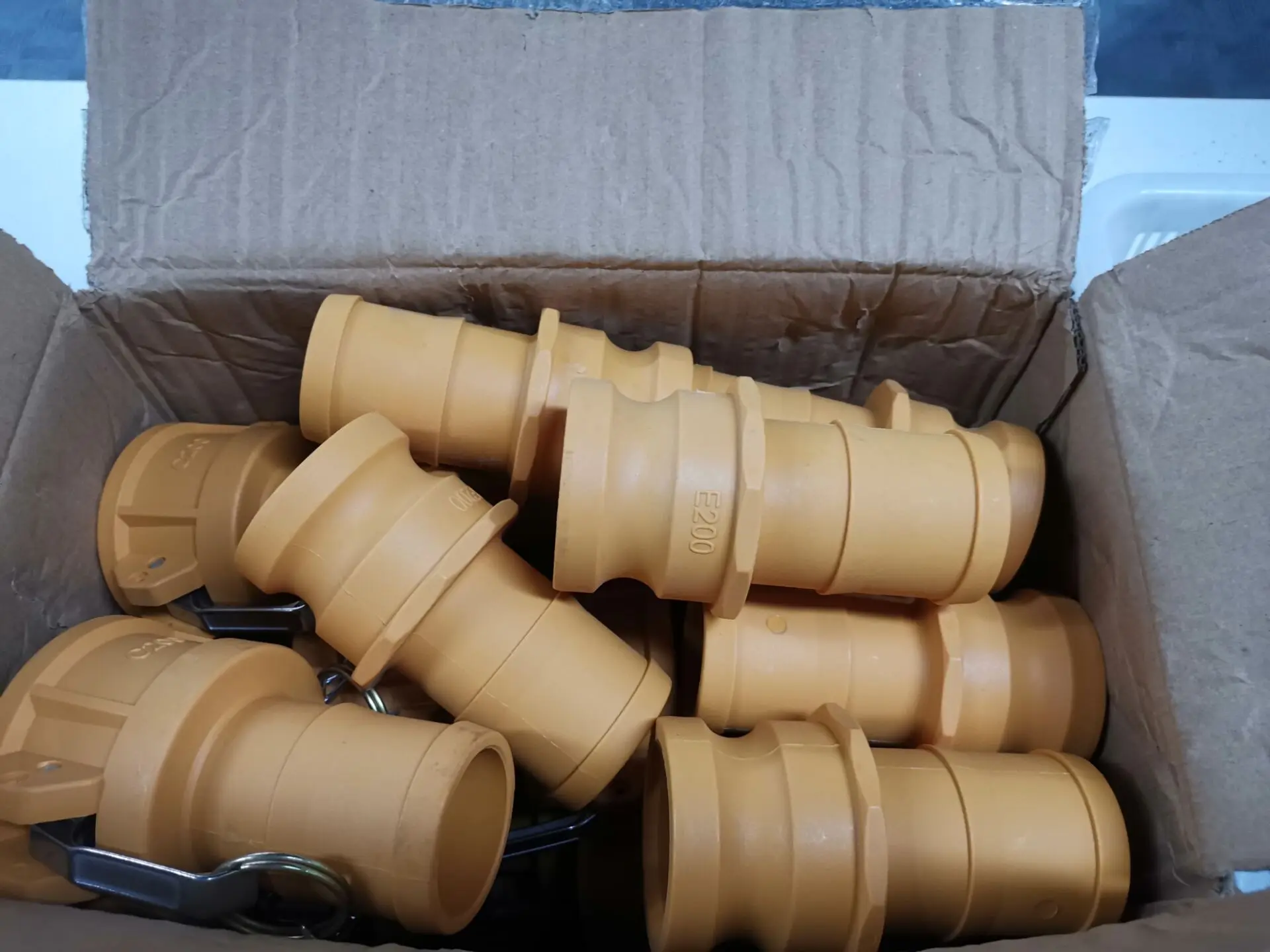 Nylon Pp Ss Quick Connector Flexible Camlock Plastic Coupling For ...