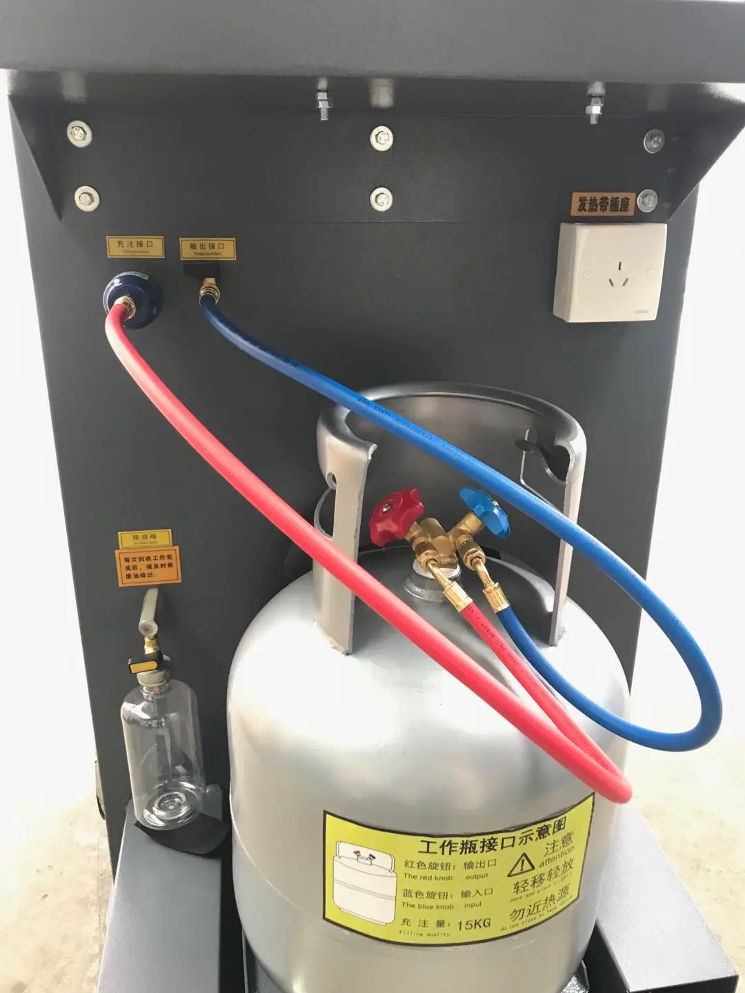 R22,R404a,R407c R600a,R290 R134a Refrigerant Charging Machine ...