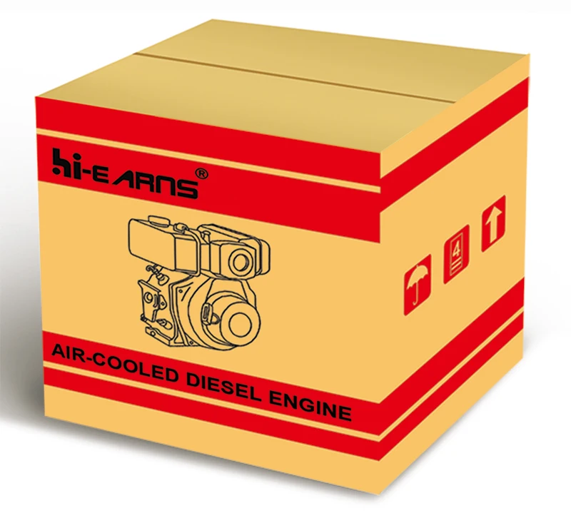 Hiearns 20hp 25hp 30hp Keyway Shaft 36.5mm V Twin Diesel Engine 4 ...