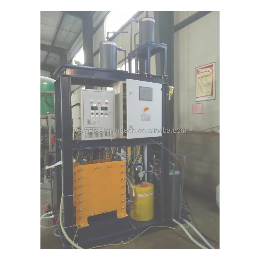 Small Chlorine Gas Machine Caustic Soda Machine 10%-12% Sodium ...