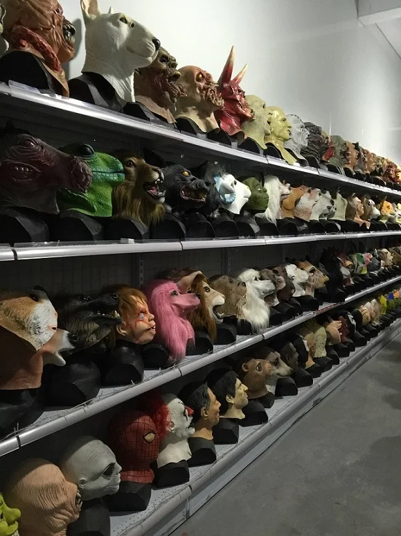 Halloween Realistic Mr Bean Latex Mask Full Head Human Mask Adult Face ...