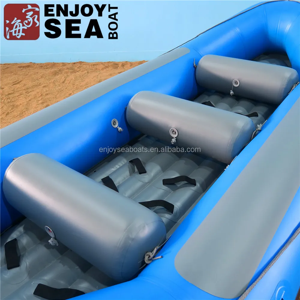 Heavy Duty Double Floor River Boat Whitewater Rafting 8 Persons River ...