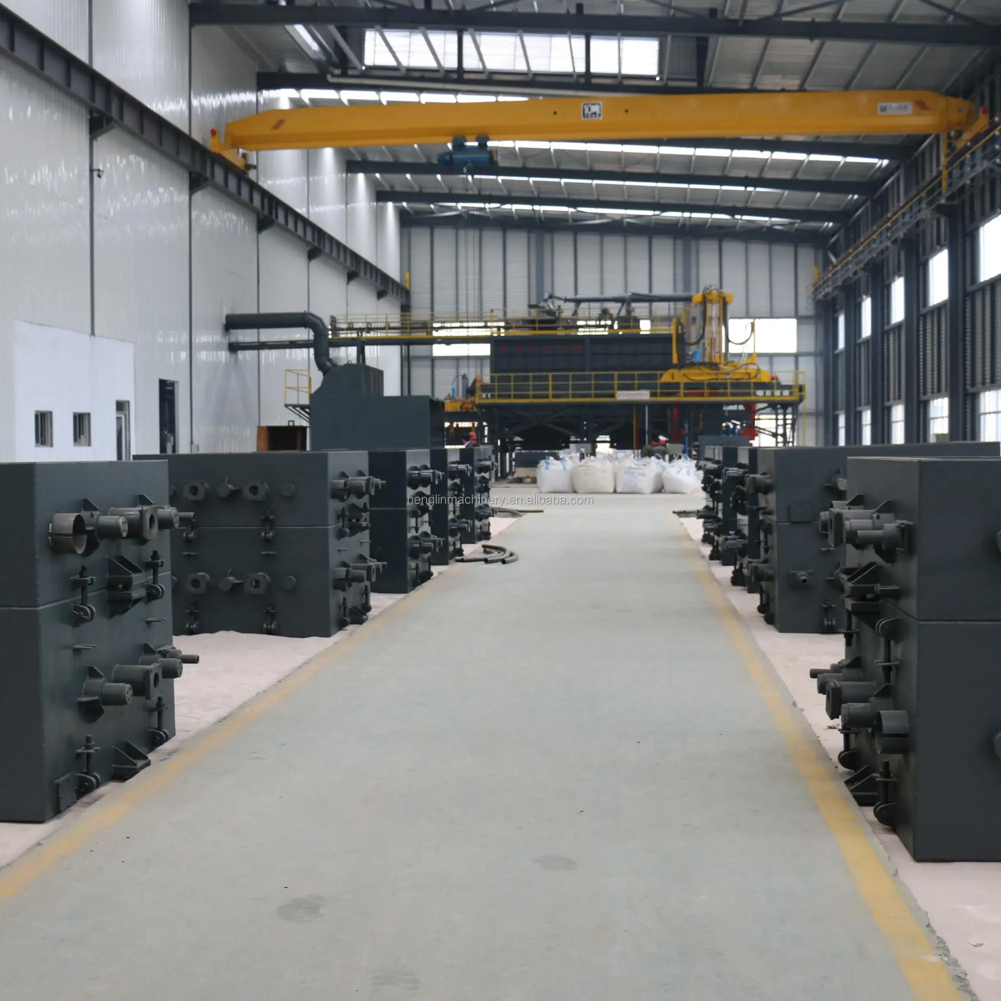 Fully Automatic V-Process Molding Line | Eco-Friendly Foundry Equipment ...