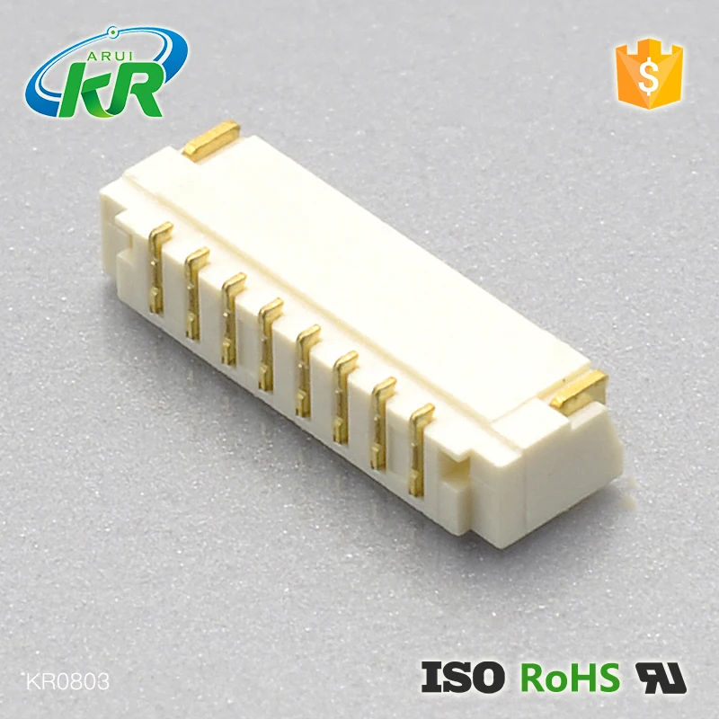 KR0803 0.8mm Pitch Connector Smt Type Wafer 2 3 4 5 6 7 8 9 10 Pin ...