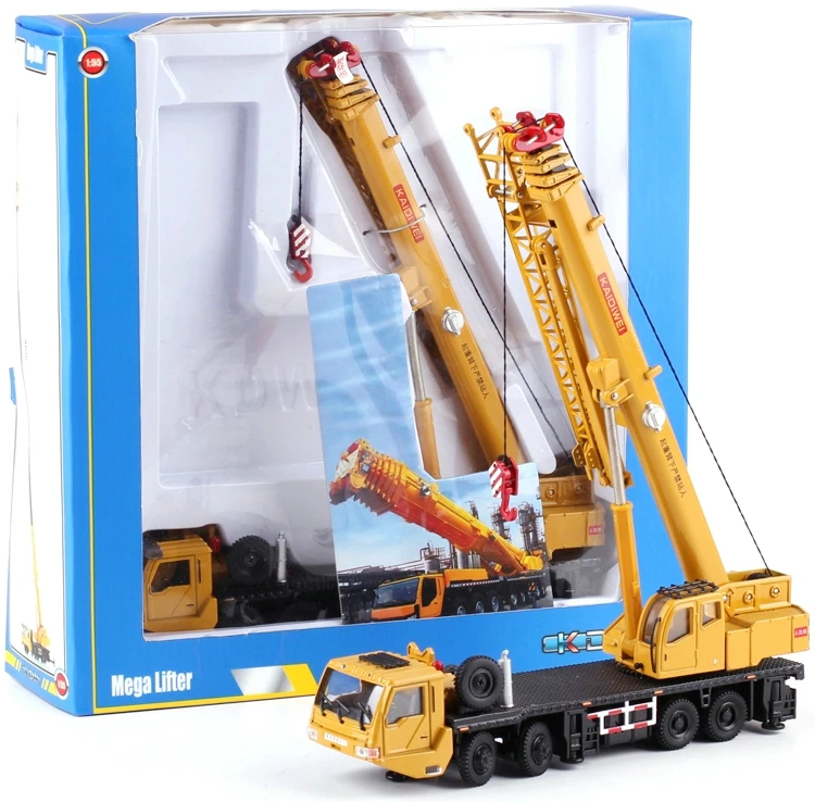Sell Like Hot Cakes Die-cast Engineering Vehicle Lifting Crane 1/55 ...