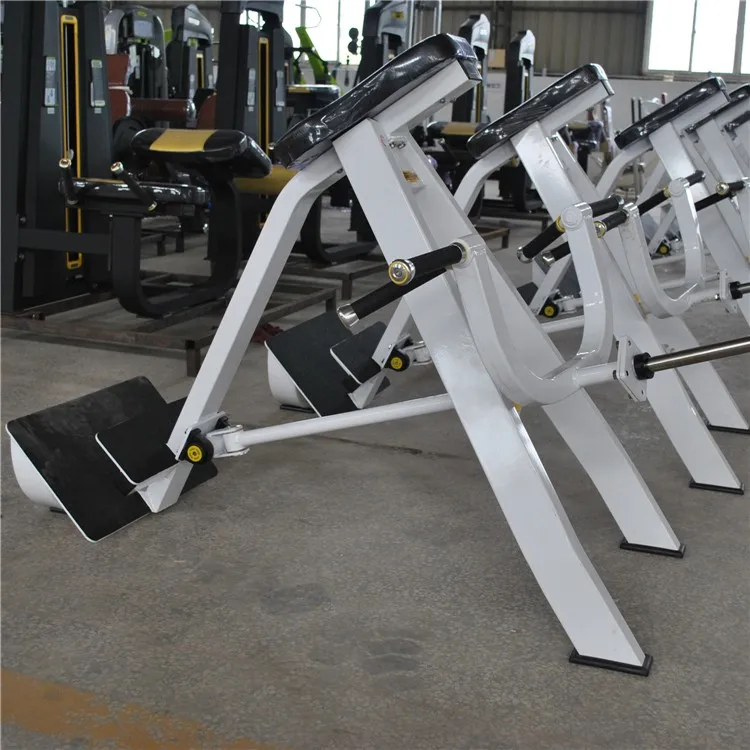 Chest Supported Incline T Bar Row - Body Building Machine