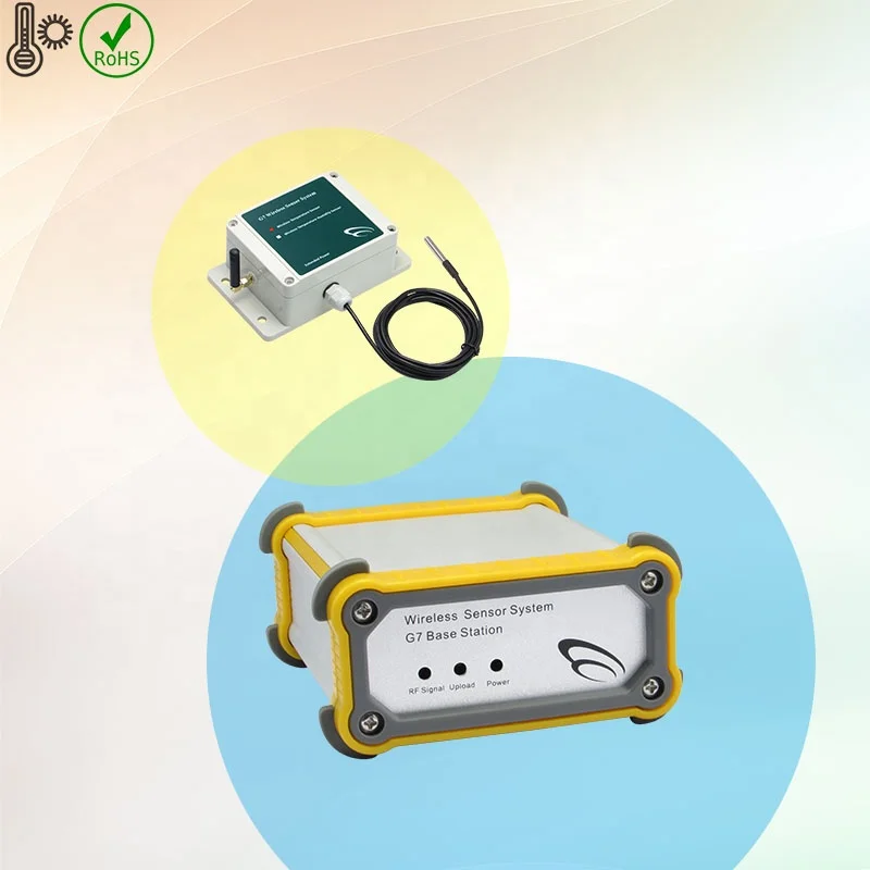 Wireless Sensor Real-time Wireless Monitoring G7 Iot Gateway Lora Temperature Sensor Temperature ...